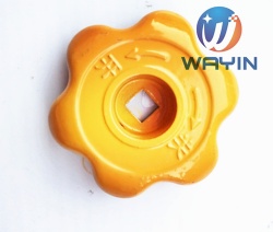 Grey hand wheel of Steel Tank